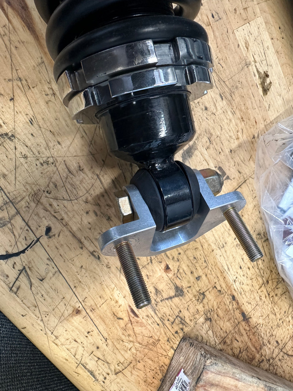 S-550 rear suspension coilover mounting kit – Range Industries