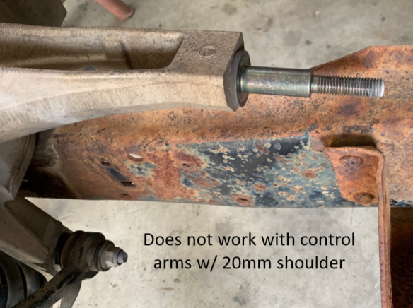 1961 - 1978 Ford F-100 Crown Victoria Lower Control Arm Mount (Pair ...