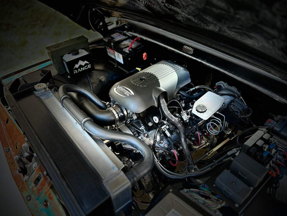 Crown Victoria Subframe to LS Engine Mounts – Range Industries