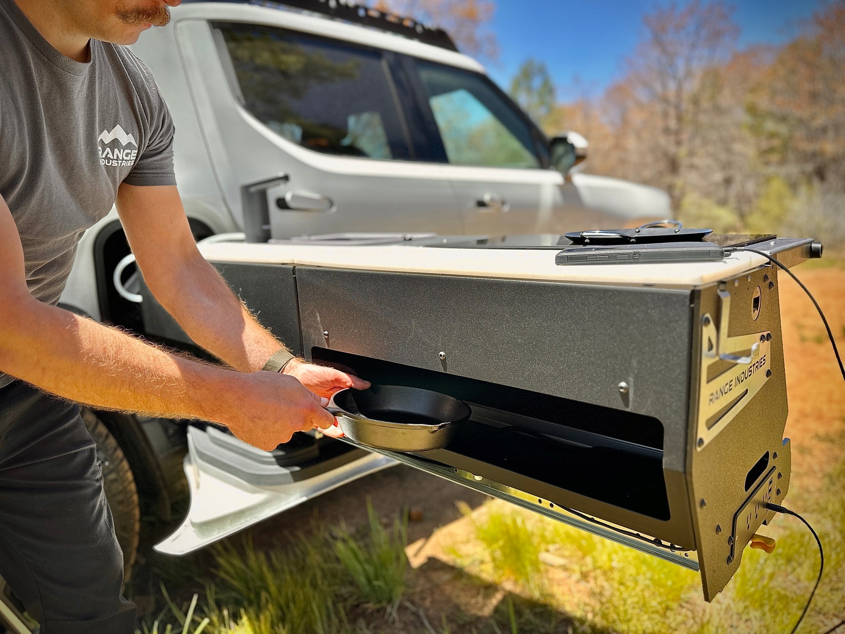 Rivian R1T Compatible Camp Kitchen – Range Industries
