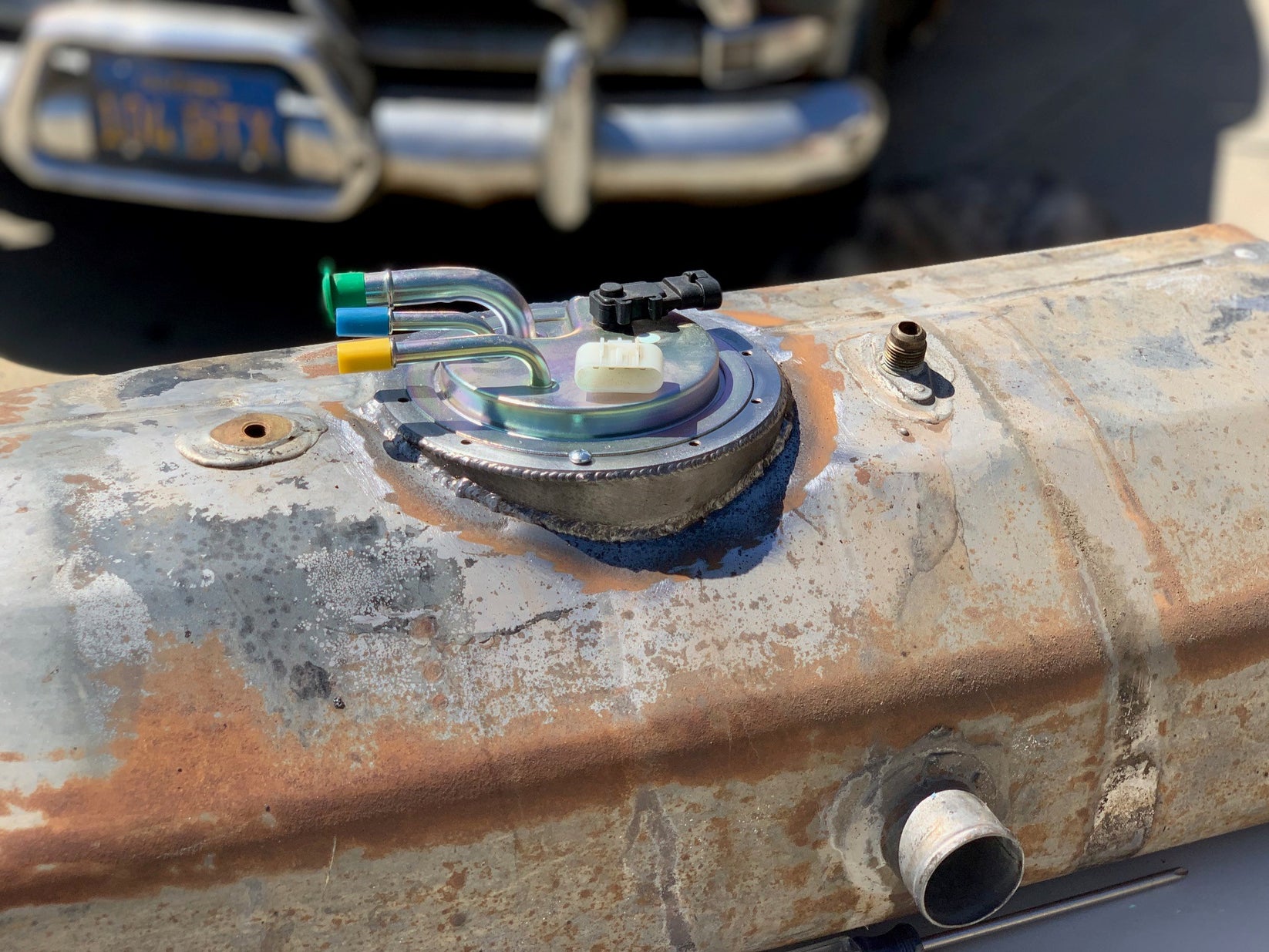 GM Steel Weld-in Fuel Pump Mounting Ring (Large Diameter) – Range ...